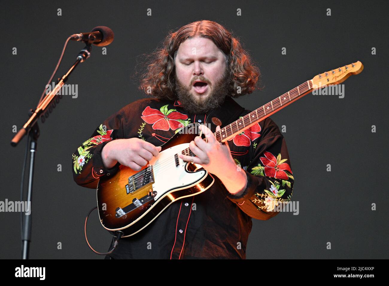 Prague, Czech Republic. 9th June, 2022. Joe Newman performs during the ...