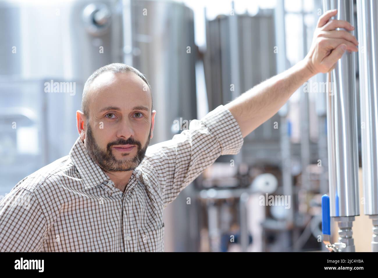 man in factory Stock Photo - Alamy