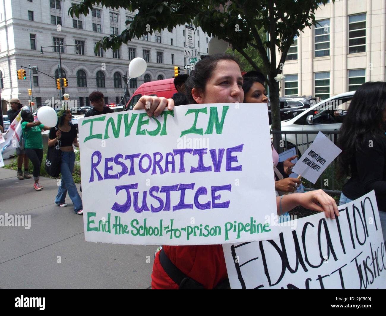 Police free schools new york city hi-res stock photography and images ...