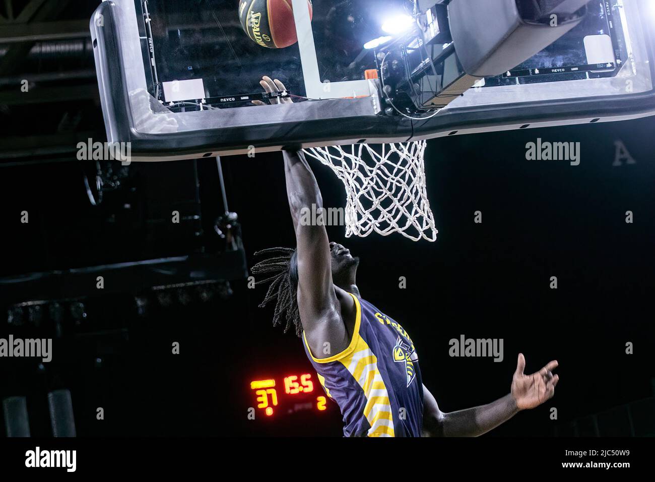 Edmonton, Canada. 08th June, 2022. Edmonton's # Aher Aguak (forward ...