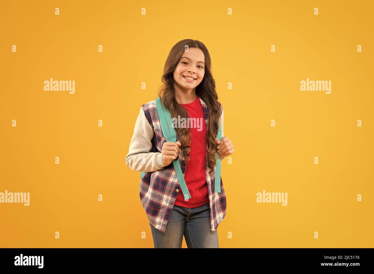 Childhood is full of learning. Happy child back to school. Basic ...