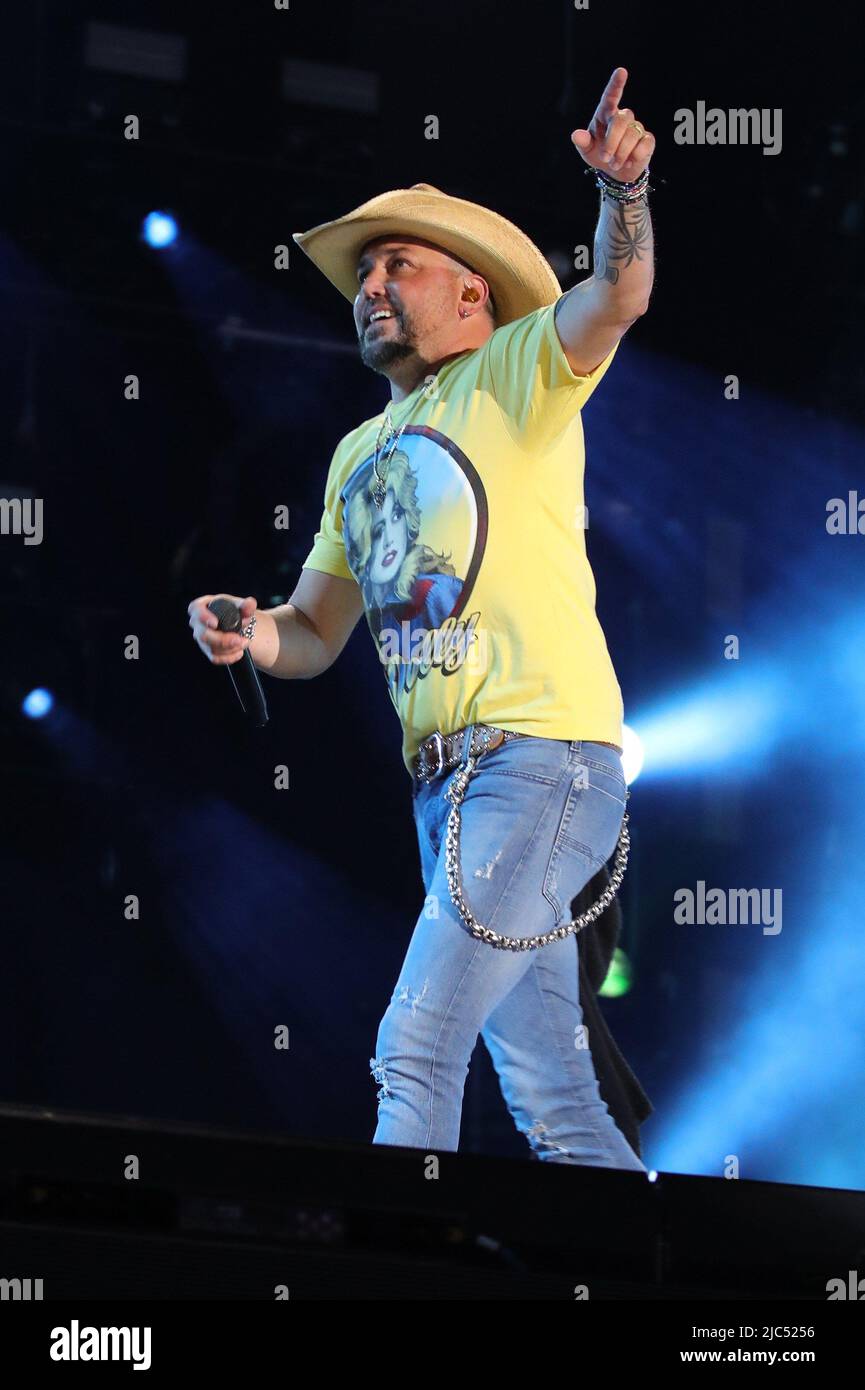 Nashville, TN, USA. 9th June, 2022. on stage for CMA Fest 2022, Nissan ...