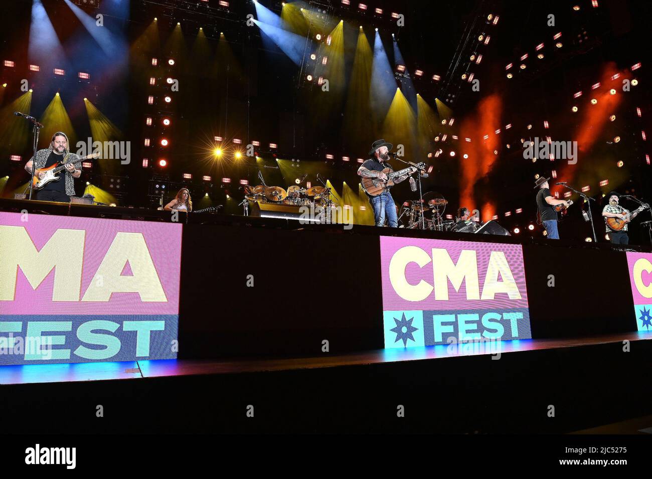 09 June 2022 - Nashville, Tennessee - Zac Brown, Zac Brown Band. 2022 ...