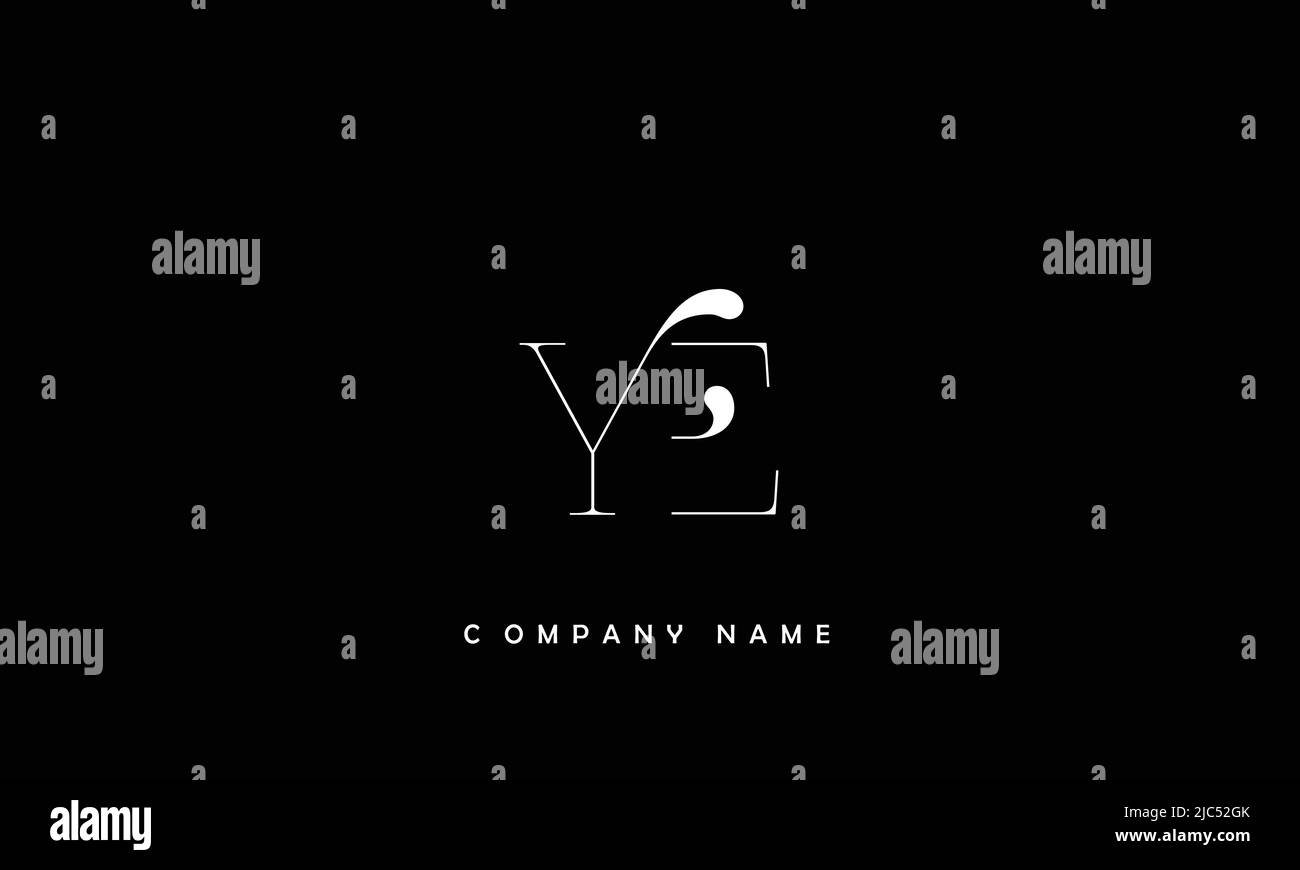 YE, EY Alphabets Letters Logo Monogram Stock Vector Image & Art - Alamy