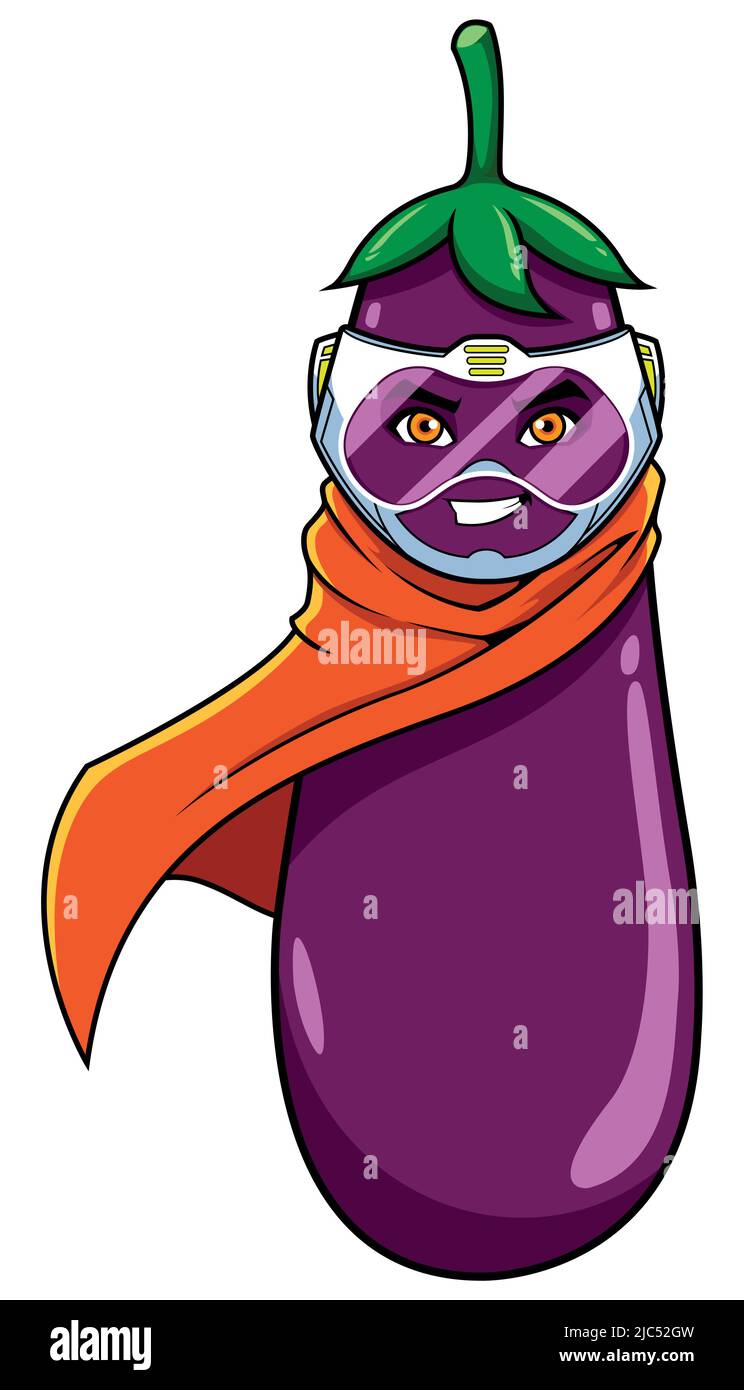 Icon eggplant brinjal Cut Out Stock Images & Pictures - Alamy