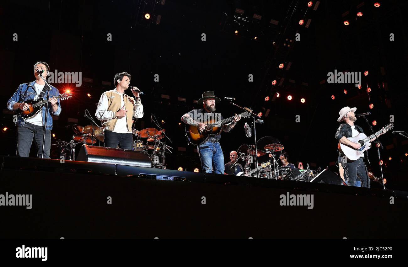 09 June 2022 - Nashville, Tennessee - Zac Brown, Zac Brown Band. 2022 ...