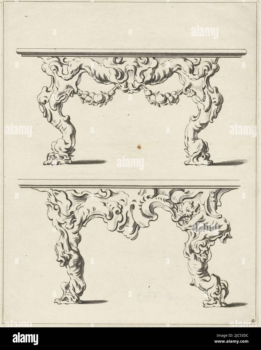 Two table designs hi-res stock photography and images - Alamy