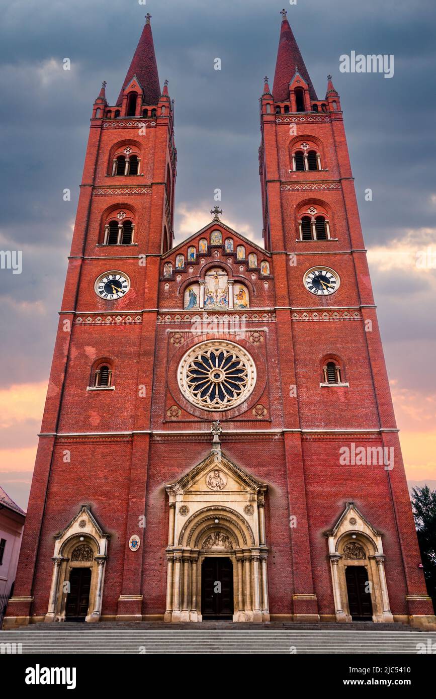 The Dakovo Cathedral or Cathedral basilica of St. Peter in Croatia ...