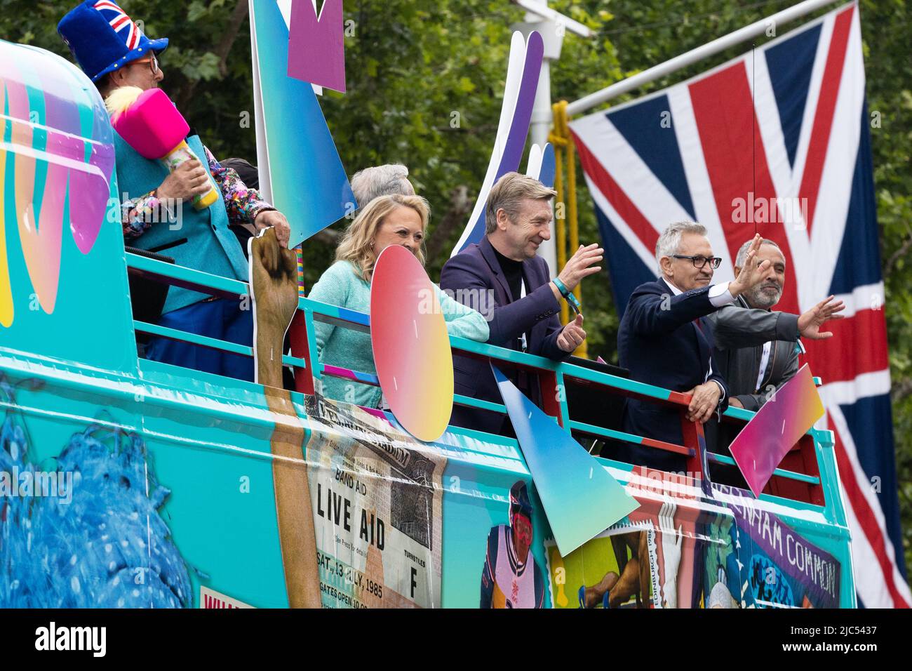 5th June 2022 - Torvill and Dean, Gary Lineker, Daly Thomson ...