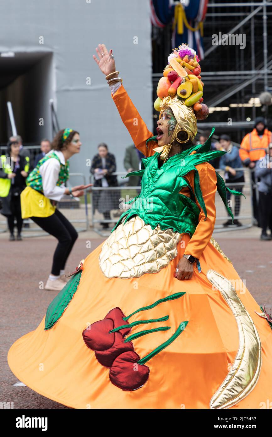 5th June 2022 - Performer at Queen Elizabeth's Platinum Jubilee Pageant ...