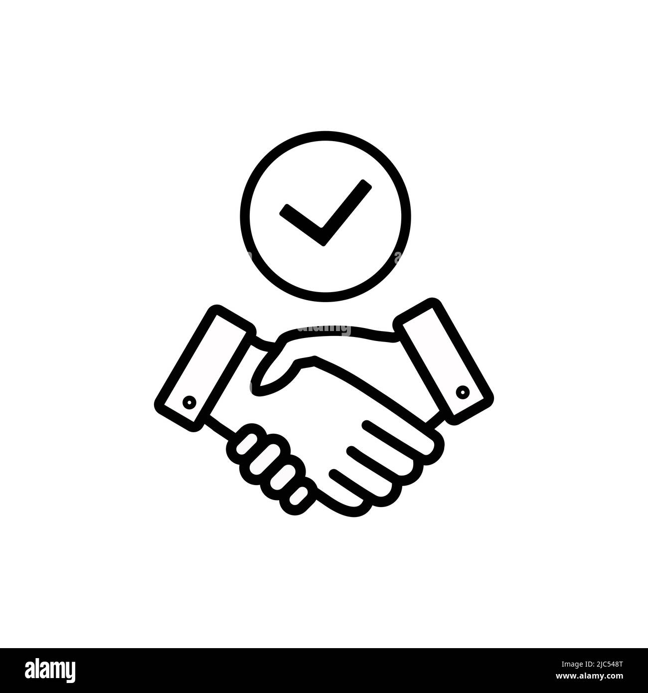 Commitment Icons Symbol Vector Elements For Infographic Web Stock