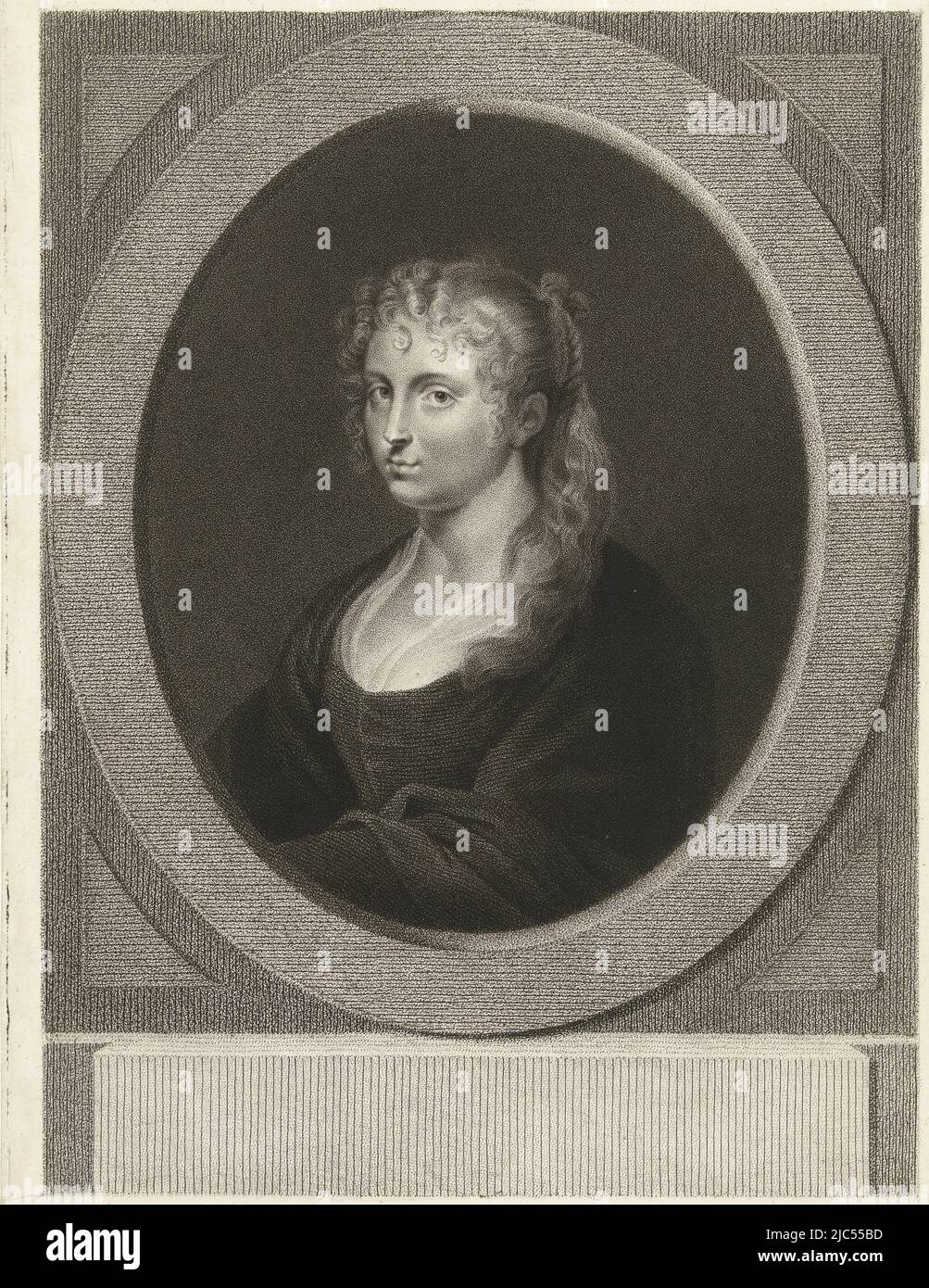 Portrait bust of painter Peter Paul Rubens' first wife, Isabella Brant ...