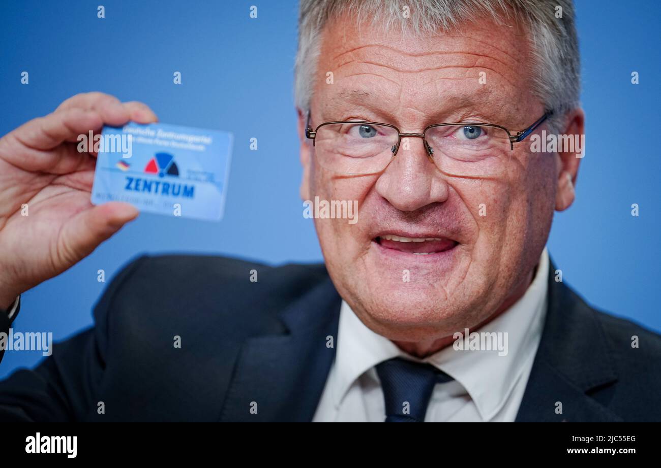 Berlin, Germany. 10th June, 2022. Former AfD federal chairman Jörg ...