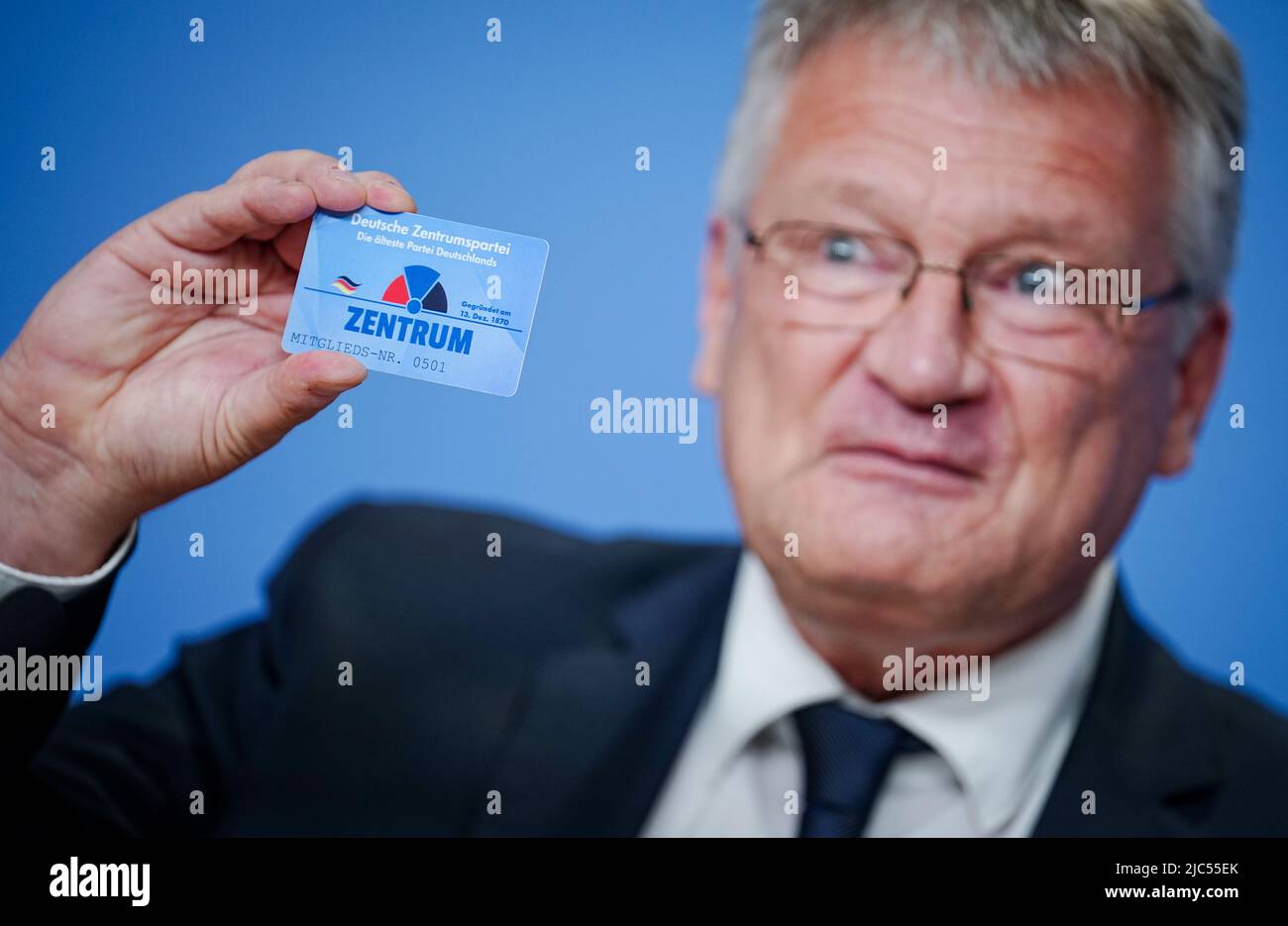 Berlin, Germany. 10th June, 2022. Former AfD federal chairman Jörg ...