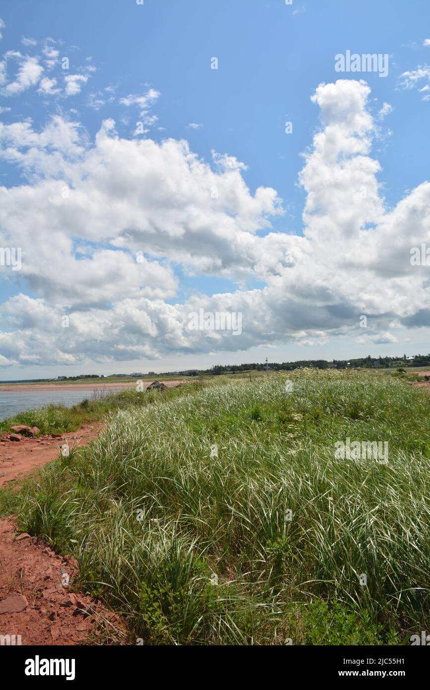 White clpudsin sky prince edward island hi-res stock photography and ...