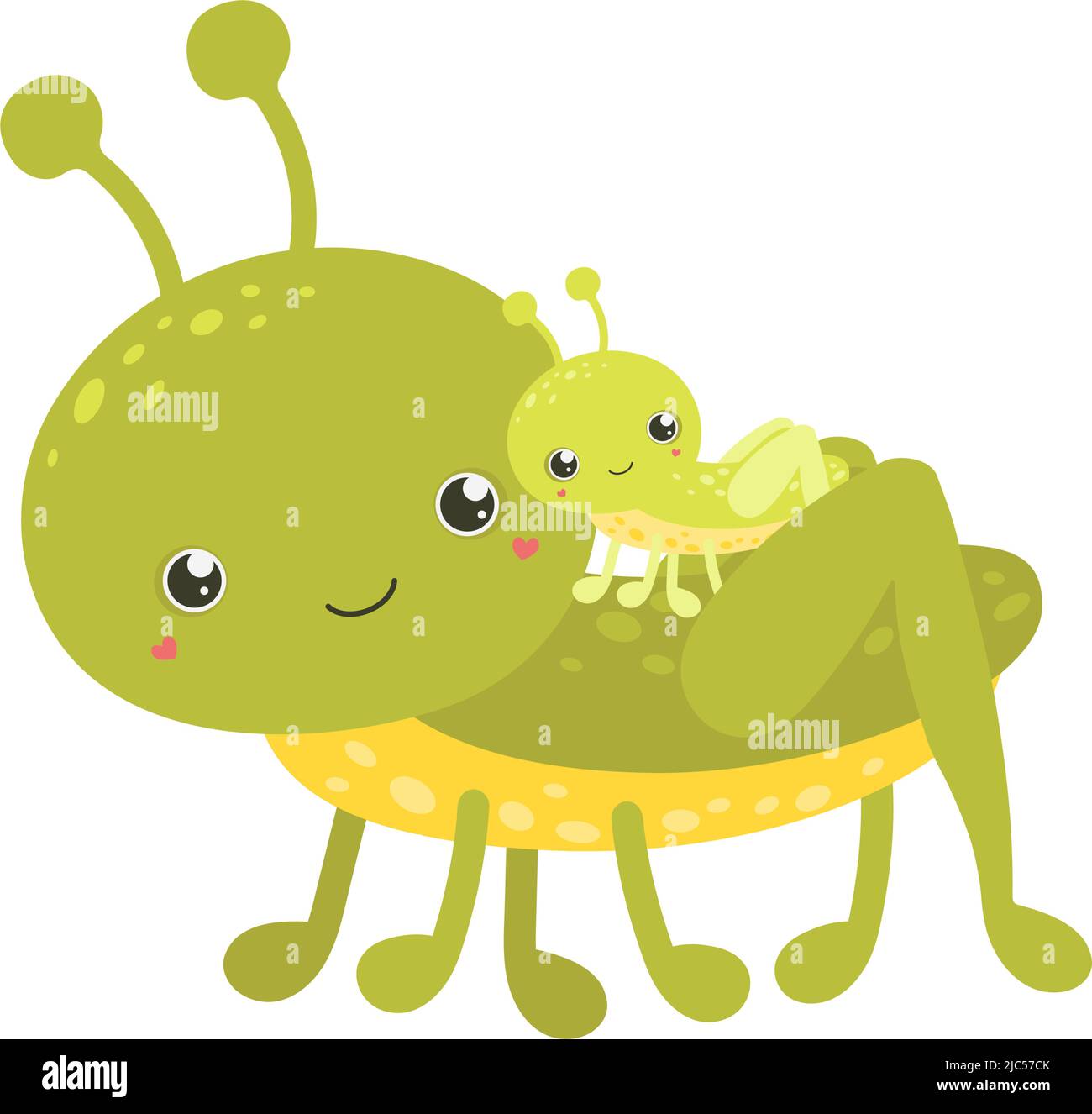 Grasshopper Flying Clipart