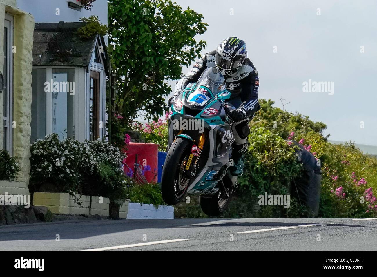 Douglas, Isle Of Man. 10th June, 2022. Michael Dunlop (600 Yamaha) representing the MD Racing ...
