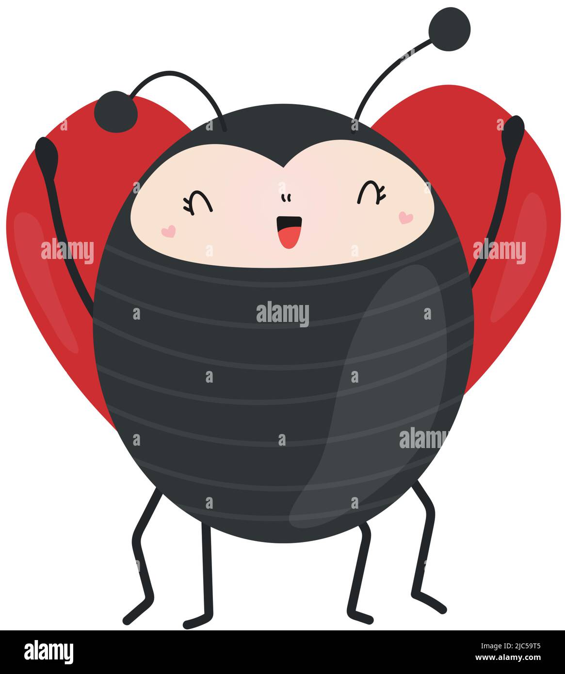Cute Baby Ladybug Clipart