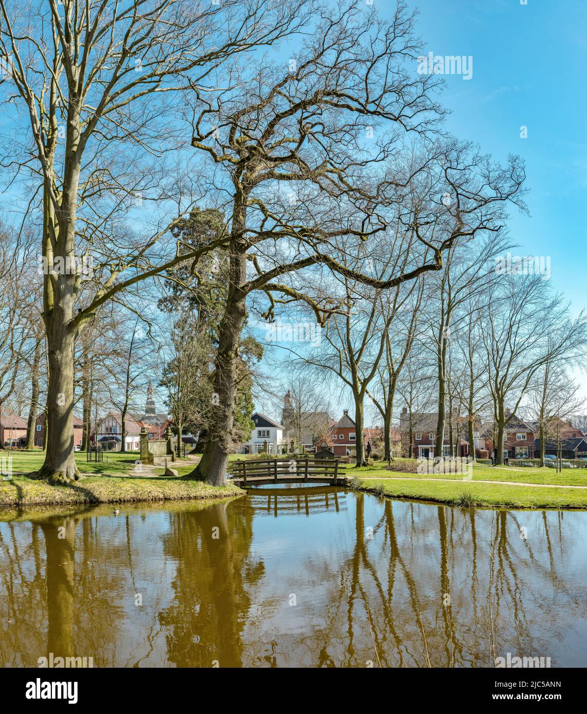 The Village Park area *** Local Caption *** Netherlands,city, village ...