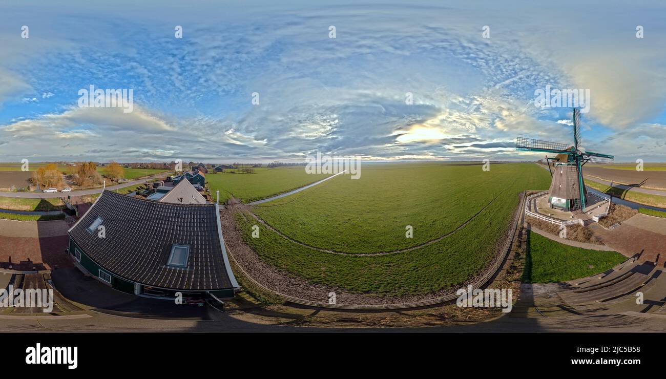 Windmill called De Nachtegaal *** Local Caption *** Netherlands ...