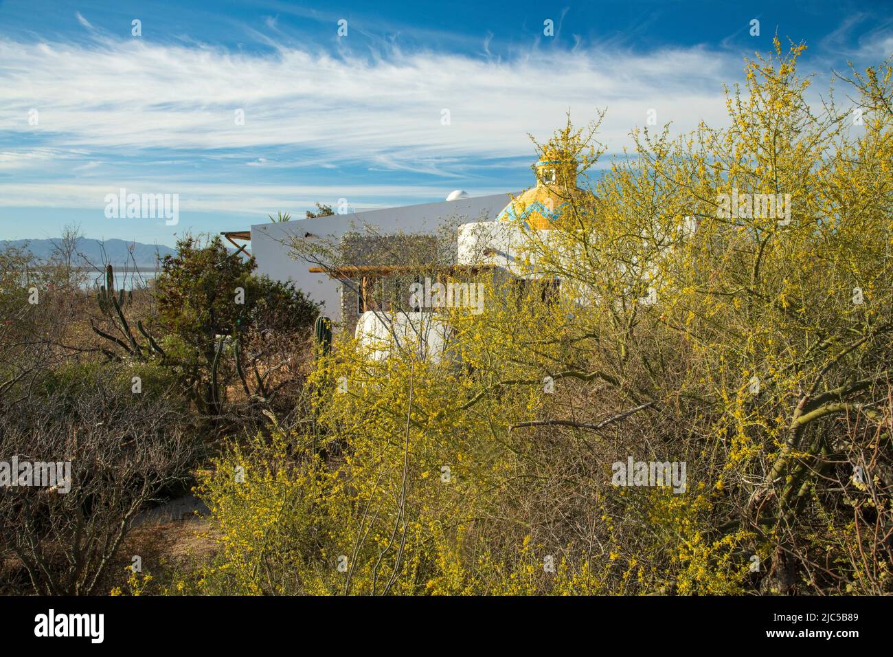 Mexico, Baja California Sur, El Sargento, Rancho Sur, casita and ...