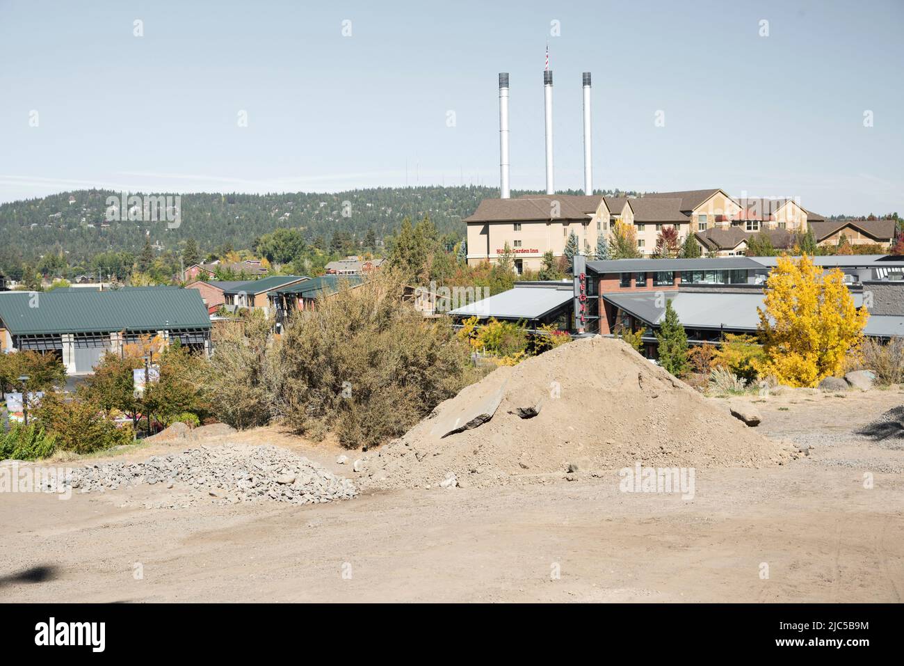 USA, Oregon, New Bend, Old Mill, 2016 *** Local Caption *** USA, Oregon ...