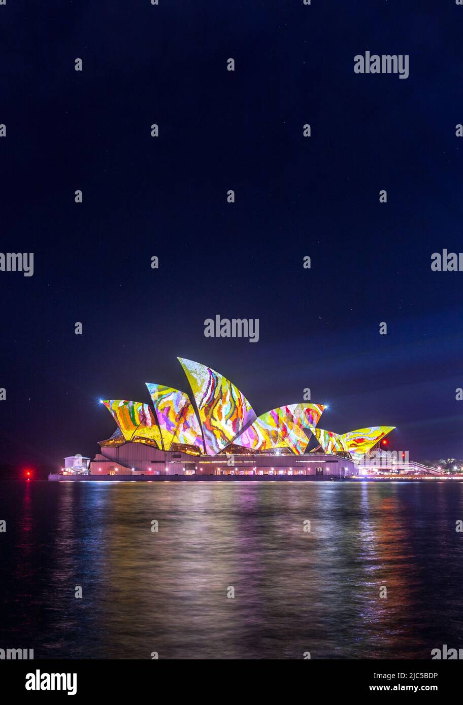Sydney Opera House - Vivid Sydney 2022 Stock Photo - Alamy