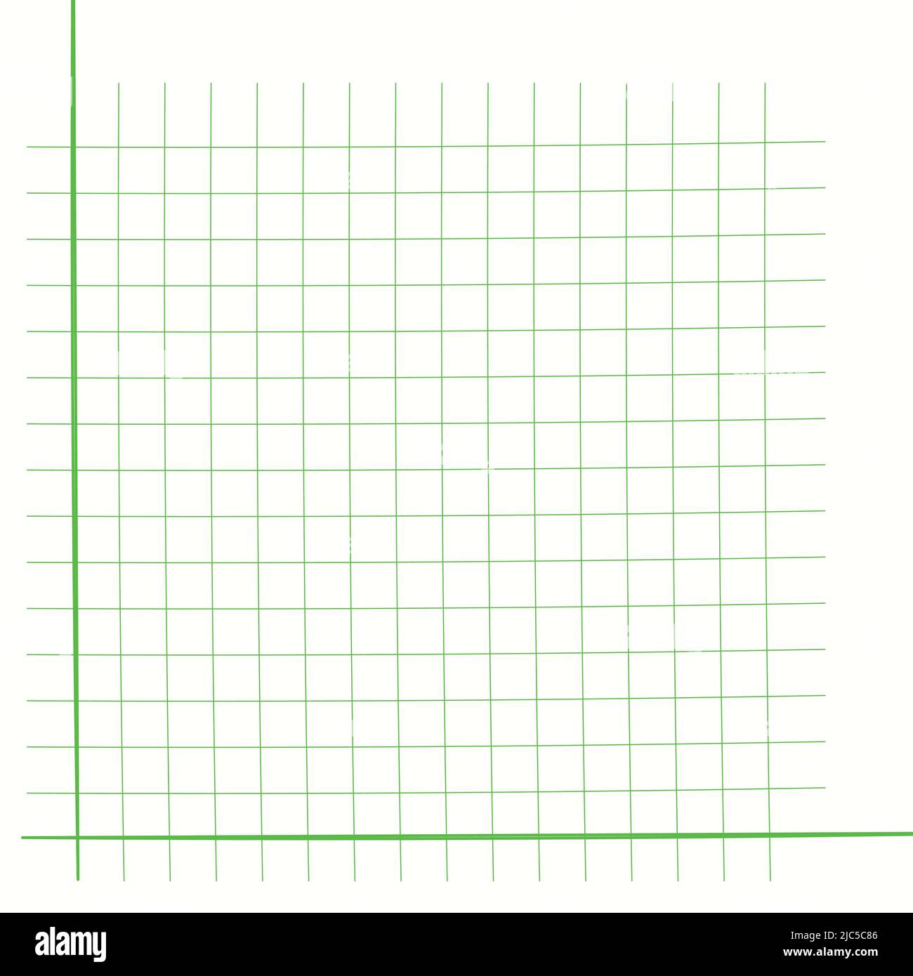 Grid paper. Mathematical graph. Cartesian coordinate system with x-axis ...