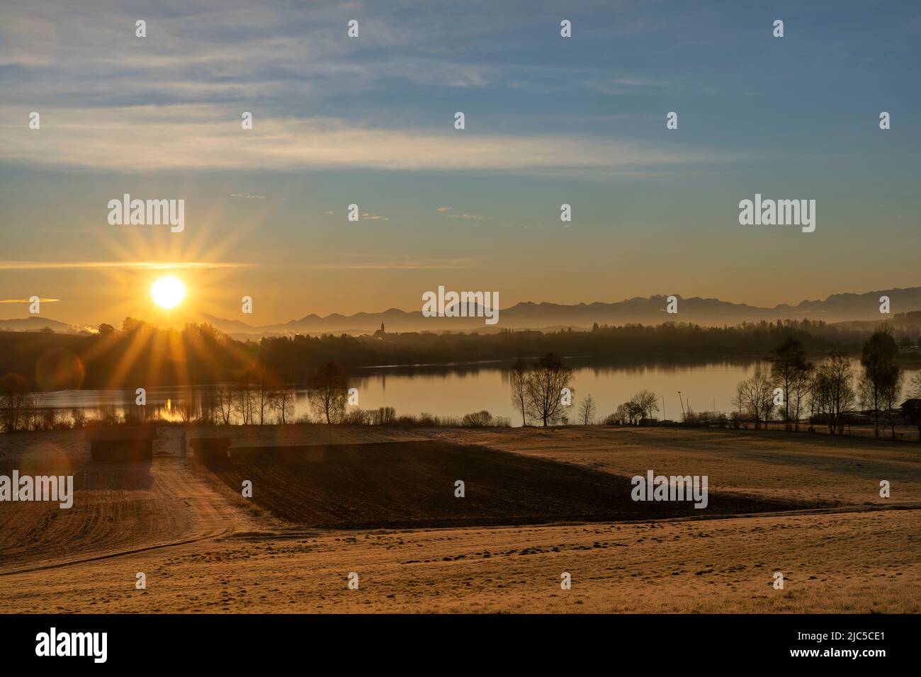 Taching at tachinger see hi-res stock photography and images - Alamy