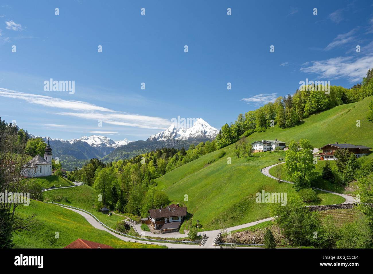 Berchtesgaden mit watzmann hi-res stock photography and images - Alamy