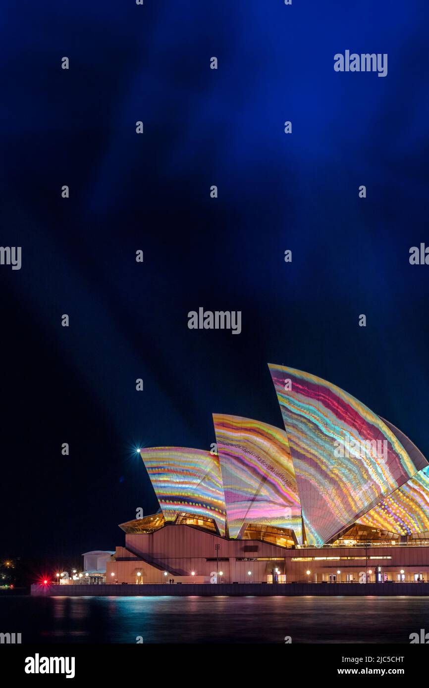 Sydney Opera House - Vivid Sydney 2022 Stock Photo - Alamy