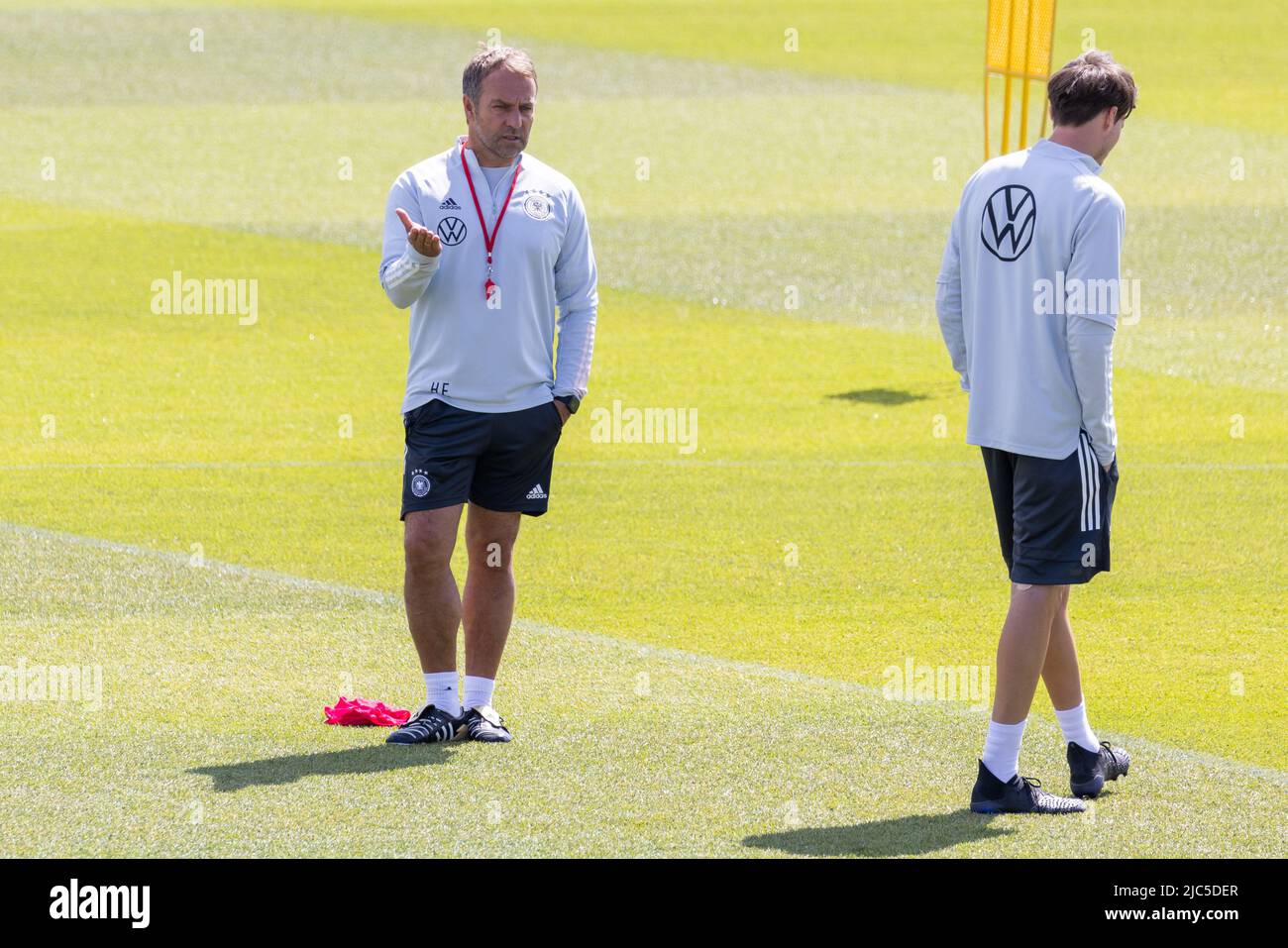Herzogenaurach, Germany. 10th June, 2022. Soccer: National team, before ...