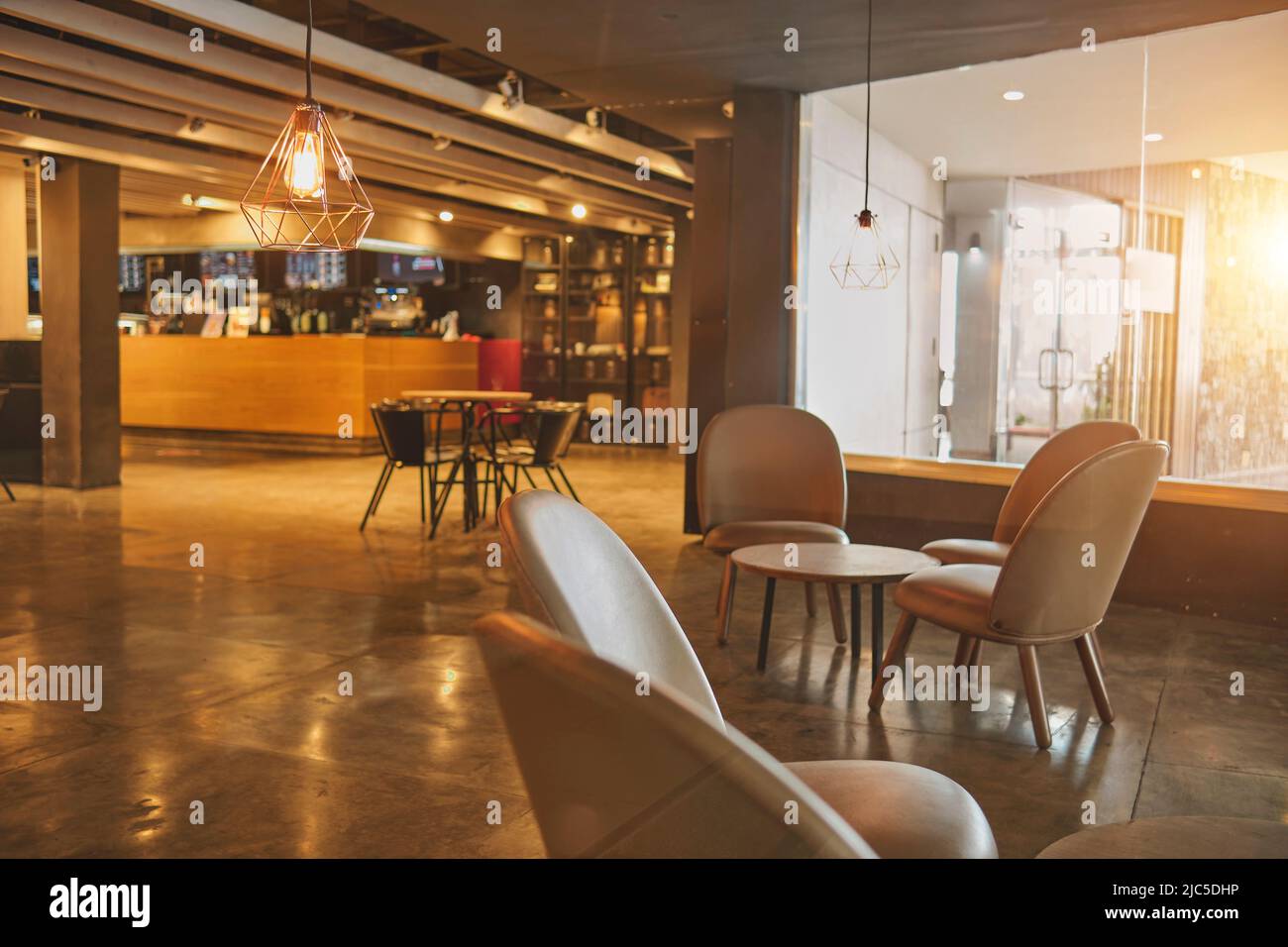 CARACAS, VENEZUELA - May 2022: Interior of a branch of Cafe Paramo, a ...