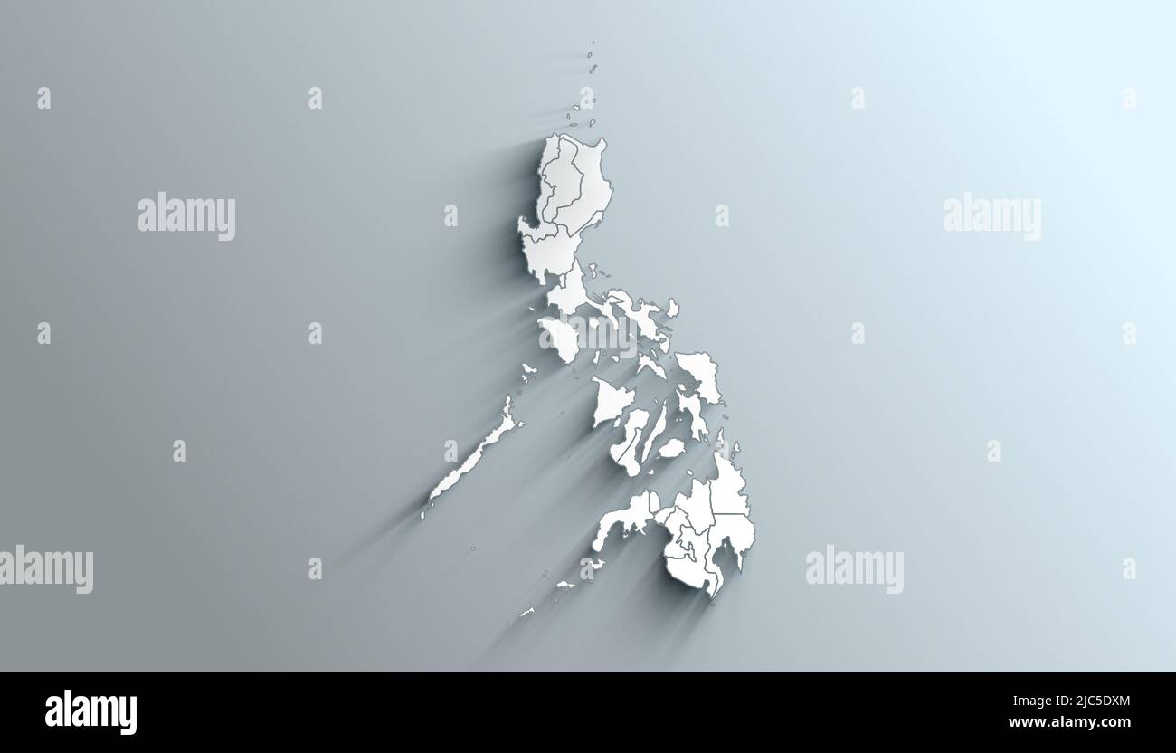 Geographical map of davao hi-res stock photography and images - Alamy