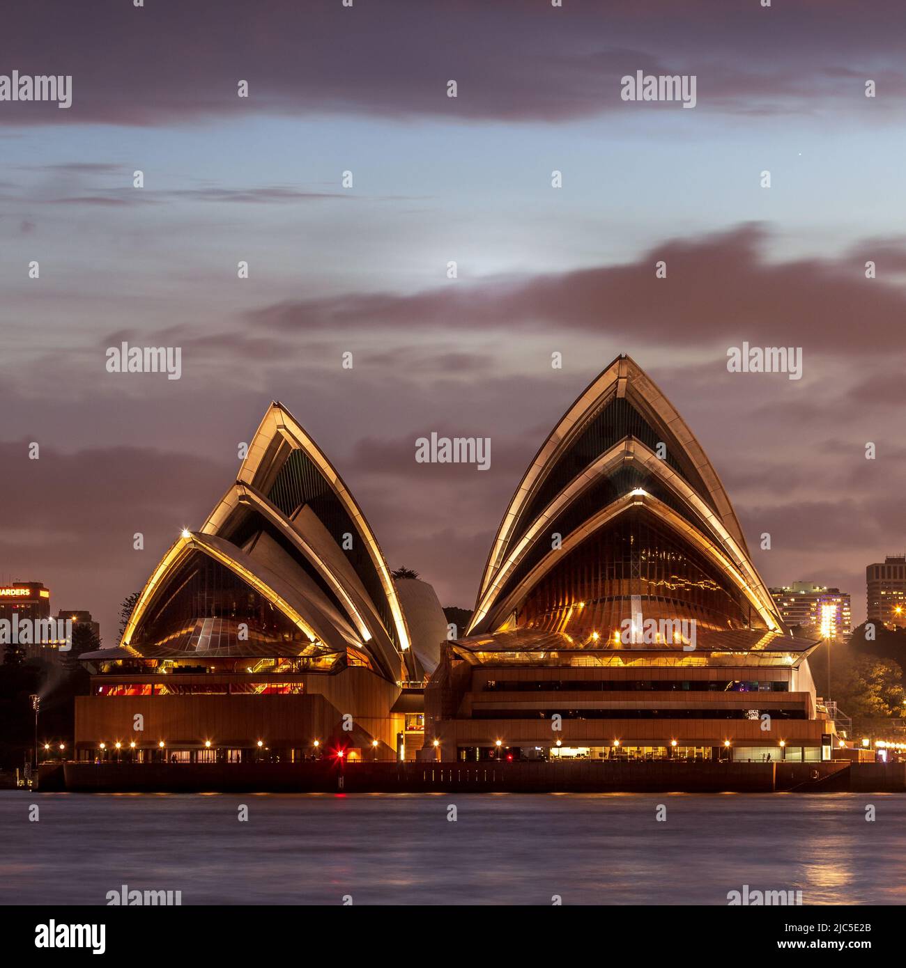 Sydney Opera House - Golden Hour - Sunset Stock Photo - Alamy