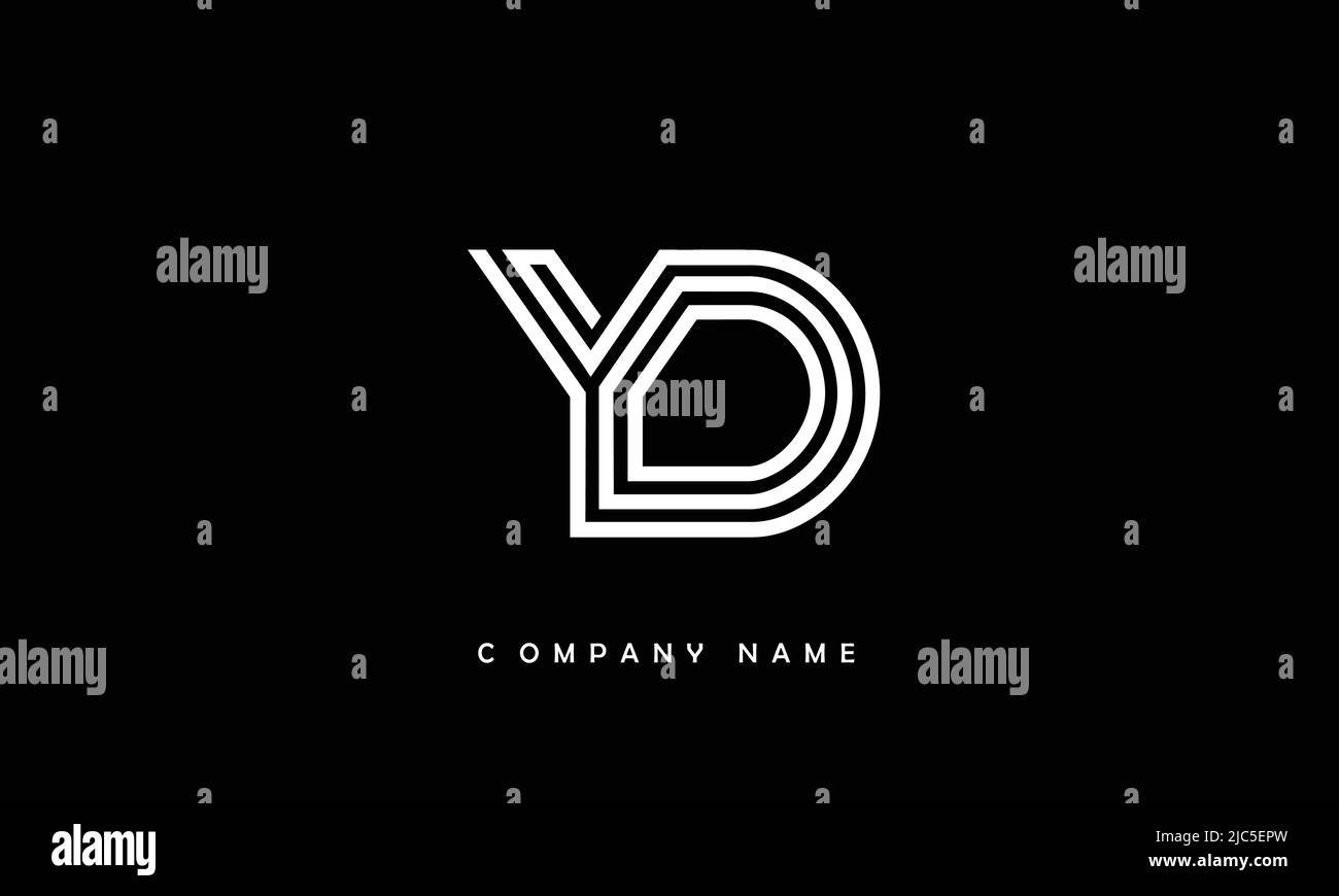 YD, DY Alphabets Letters Logo Monogram Stock Vector Image & Art - Alamy