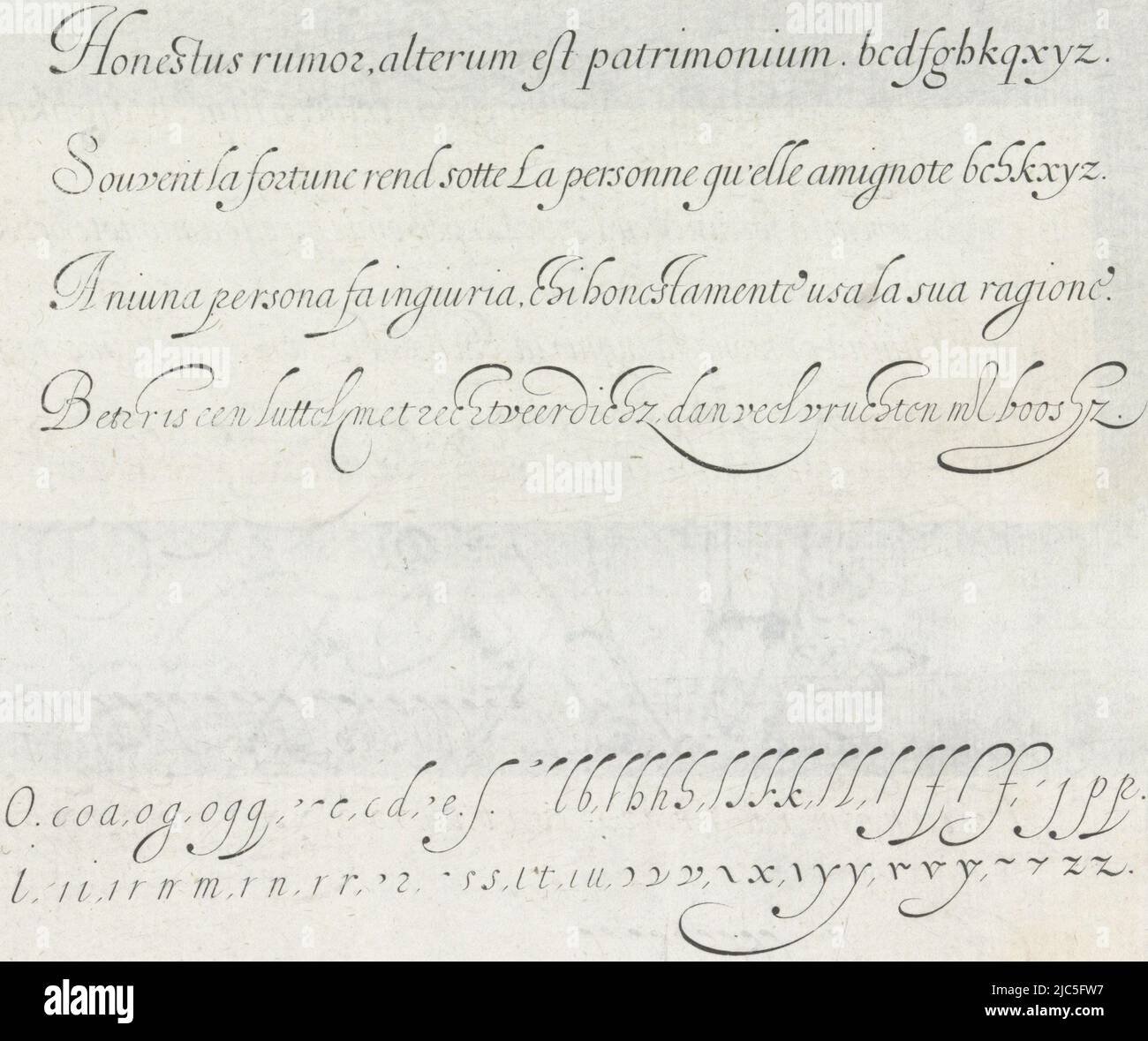 Print Writing Example