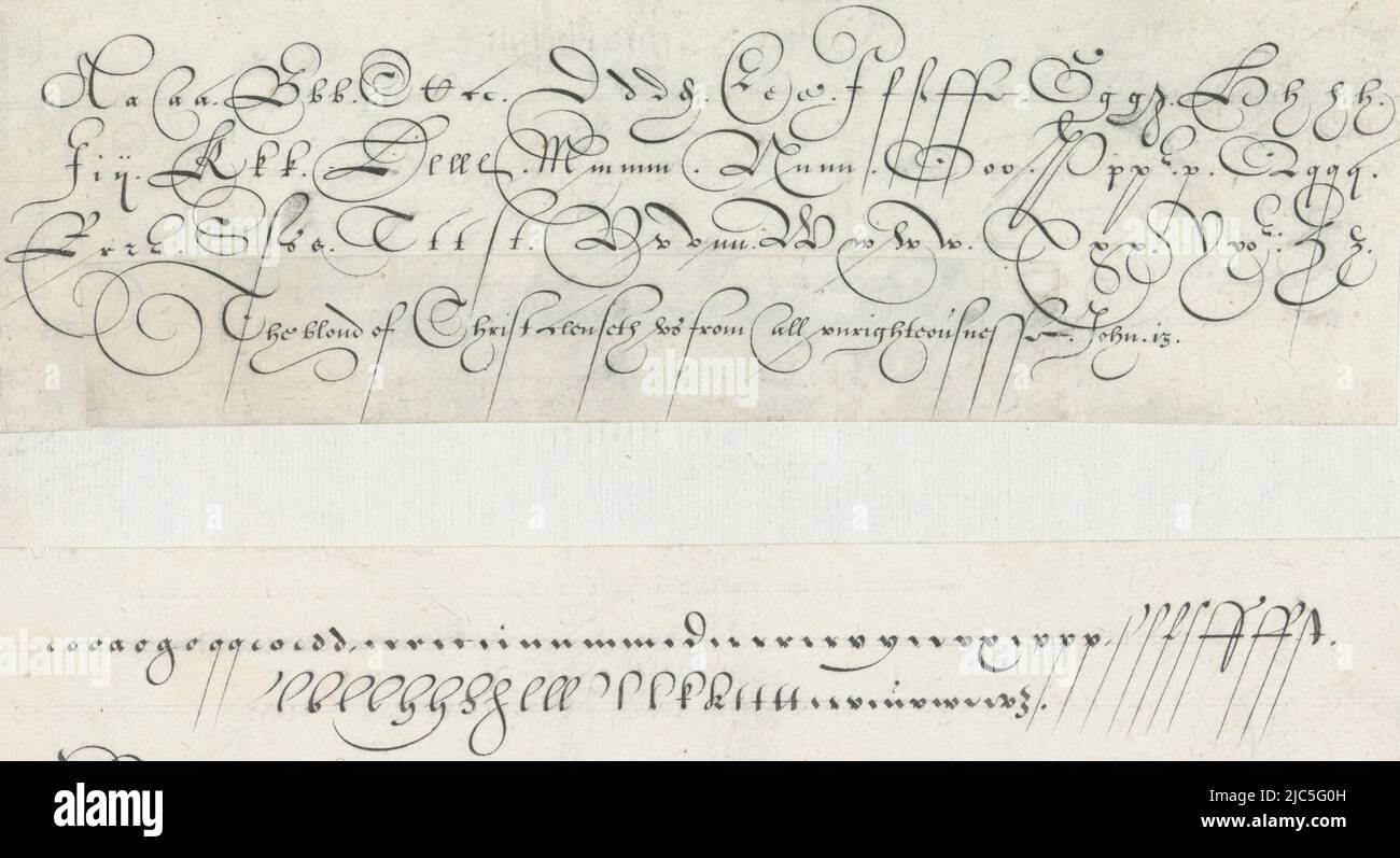 Two representations on an album page. They are two writing examples ...