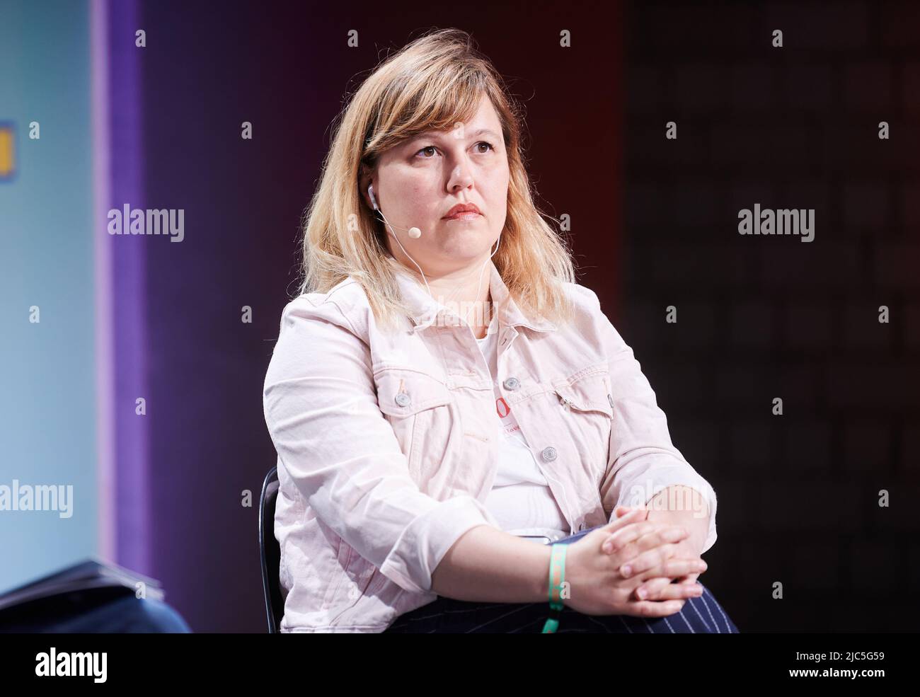 Berlin, Germany. 10th June, 2022. Maria Lorenz-Bokelberg, founder and ...