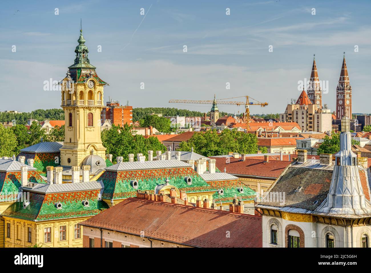 Szeged cityscape, Hungary Stock Photo - Alamy