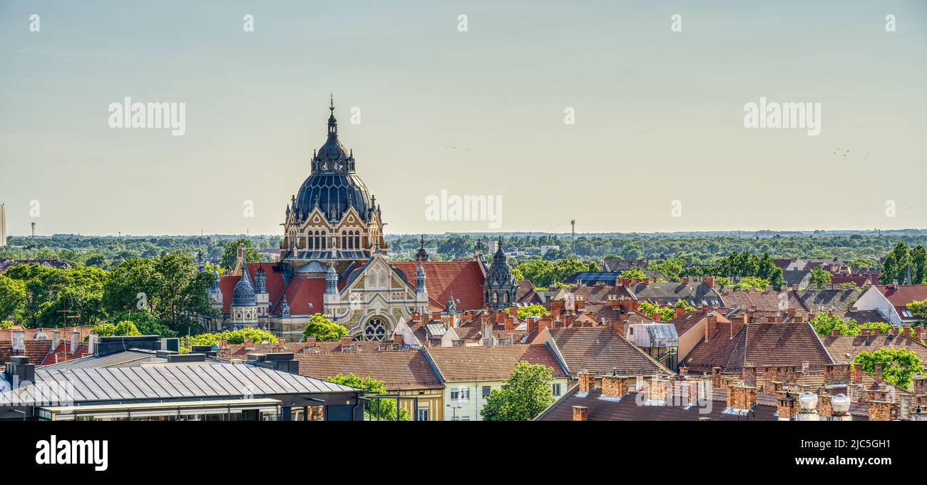 Szeged cityscape, Hungary Stock Photo - Alamy
