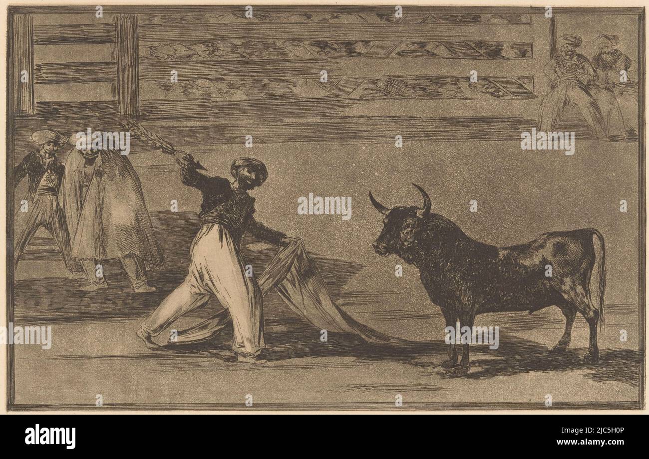 Banderilla origen de los arpones o banderillas bullfighting hi-res ...