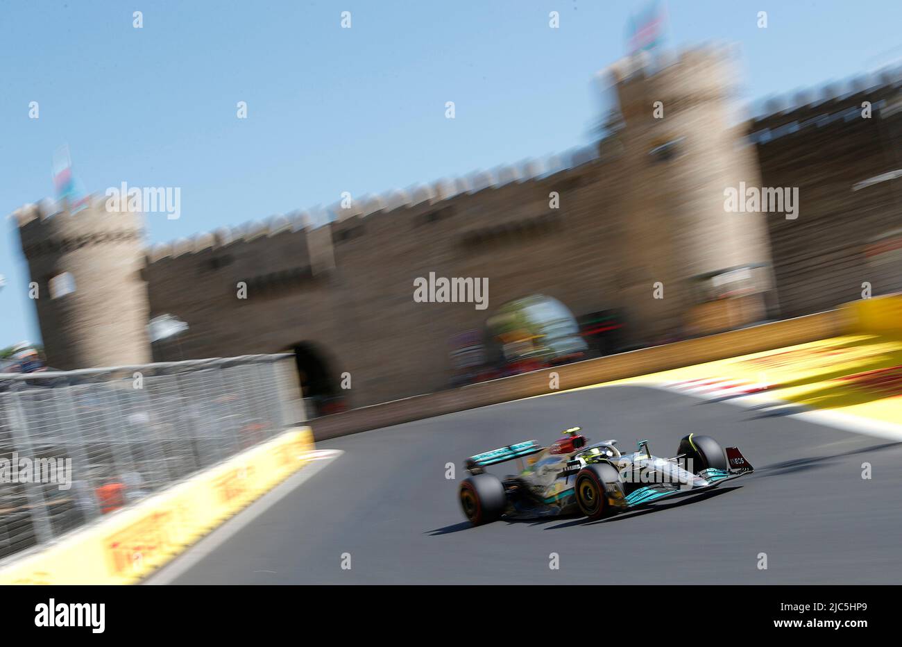 Lewis hamilton f1 2022 baku hi-res stock photography and images - Alamy