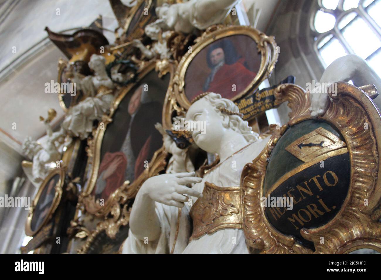 Side Altar (Memento Mori) in St. Michael's Church (Schwäbisch Hall ...