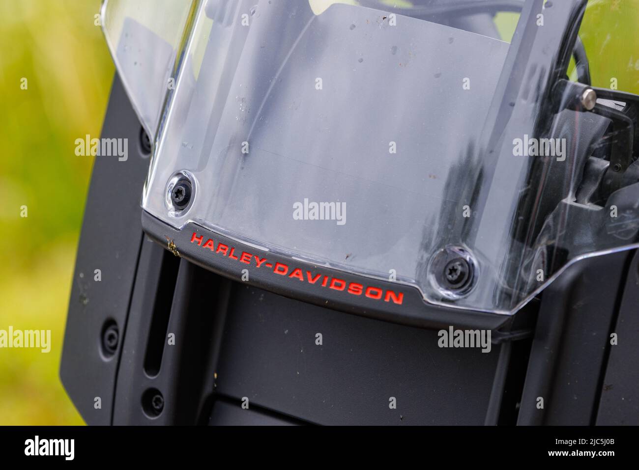 adventure plastic transparent windshield of Harley-Davidson Pan America ...