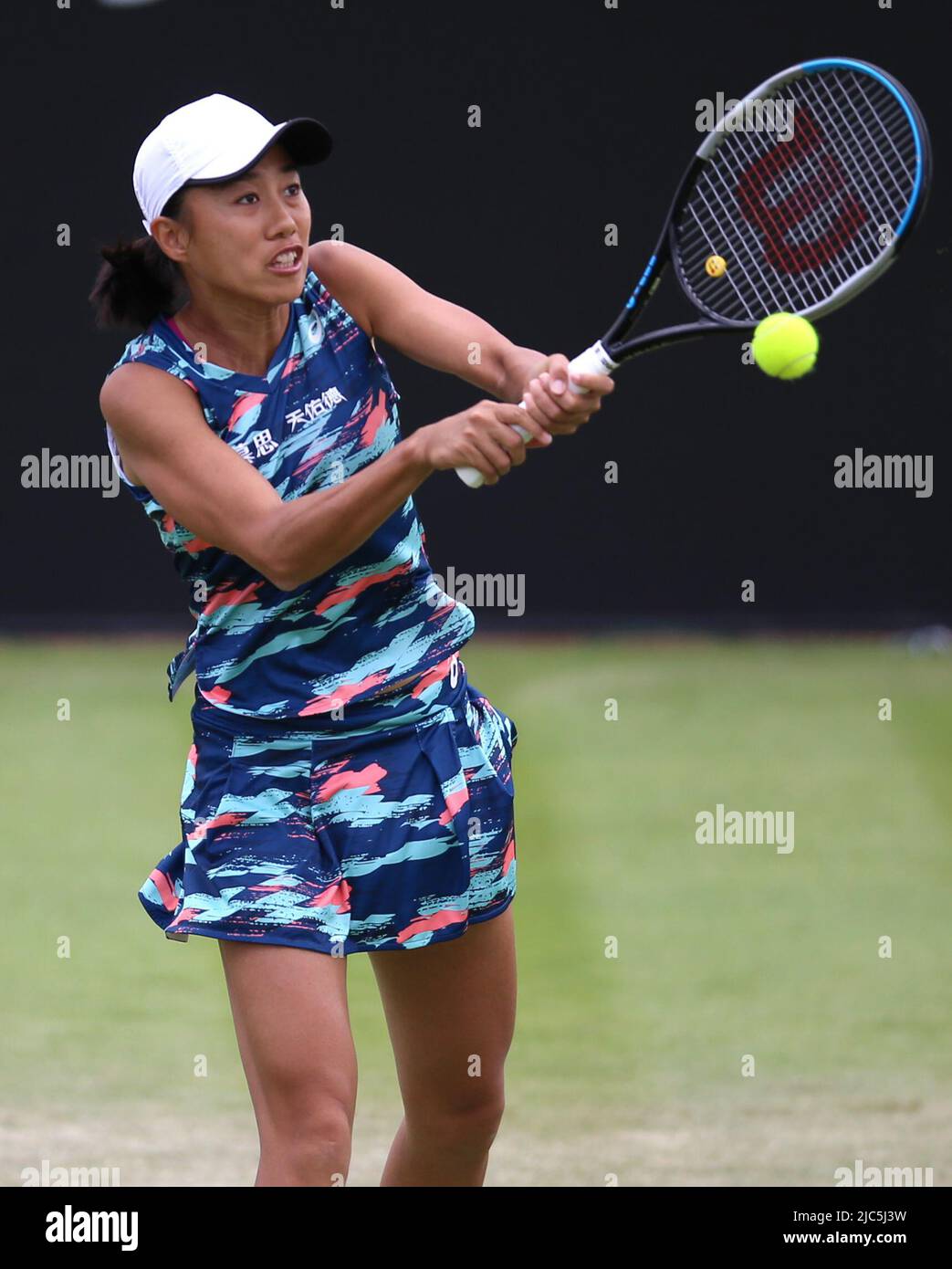 China's Shuai Zhang on day seven of the Rothesay Open 2022 at ...