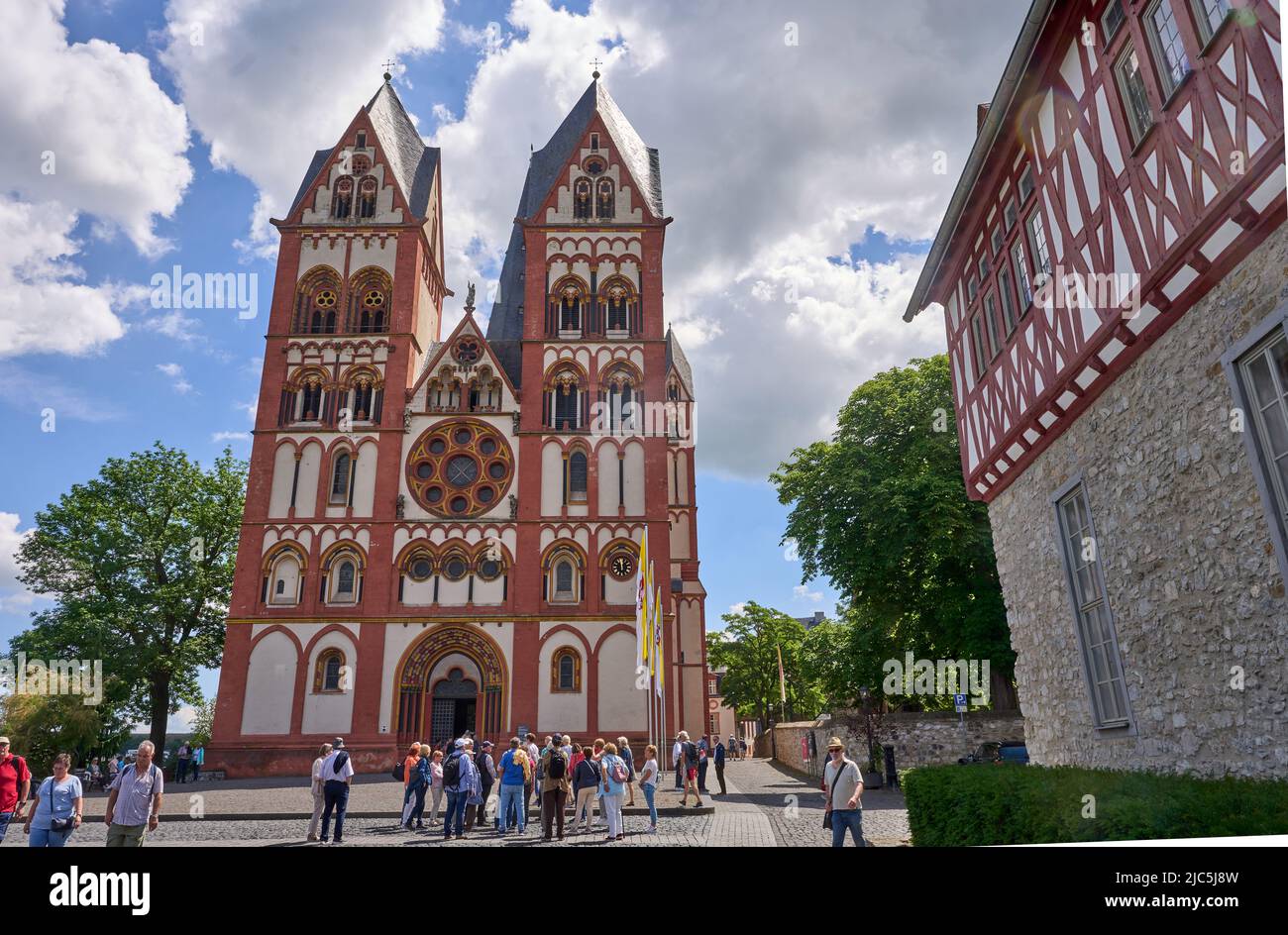 Limburg, Germany. 10th June, 2022. The cathedral inLimburg. The head of ...