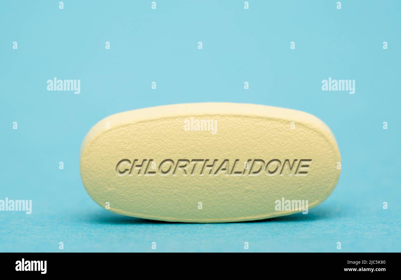 Chlorthalidone pill hi-res stock photography and images - Alamy