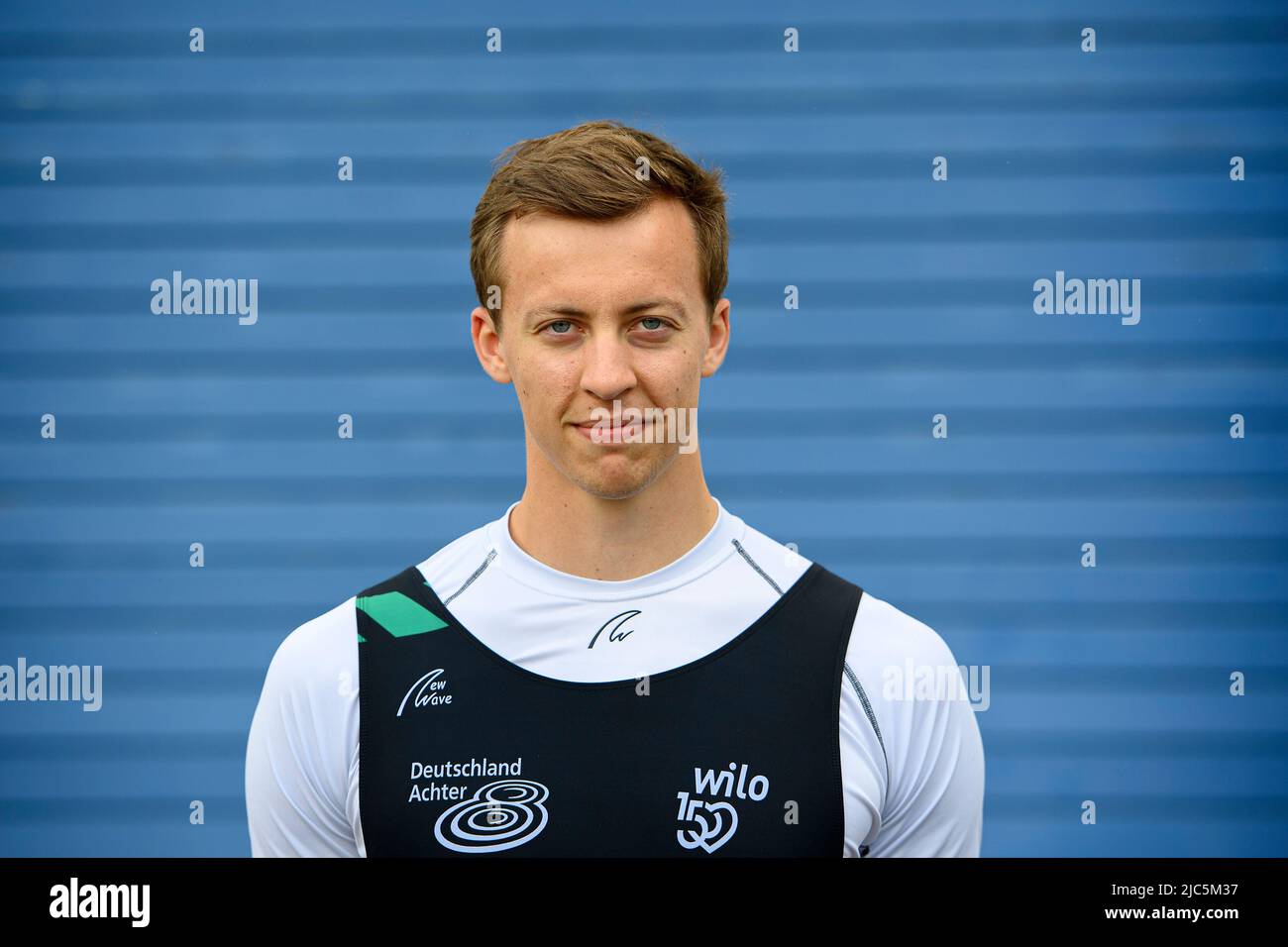 Tom TEWES rowing, presentation Germany eighth, on June 9th, 2022 in ...
