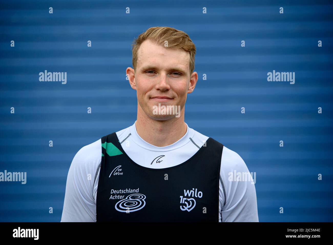 Max JOHN rowing, presentation Germany eighth, on June 9th, 2022 in ...
